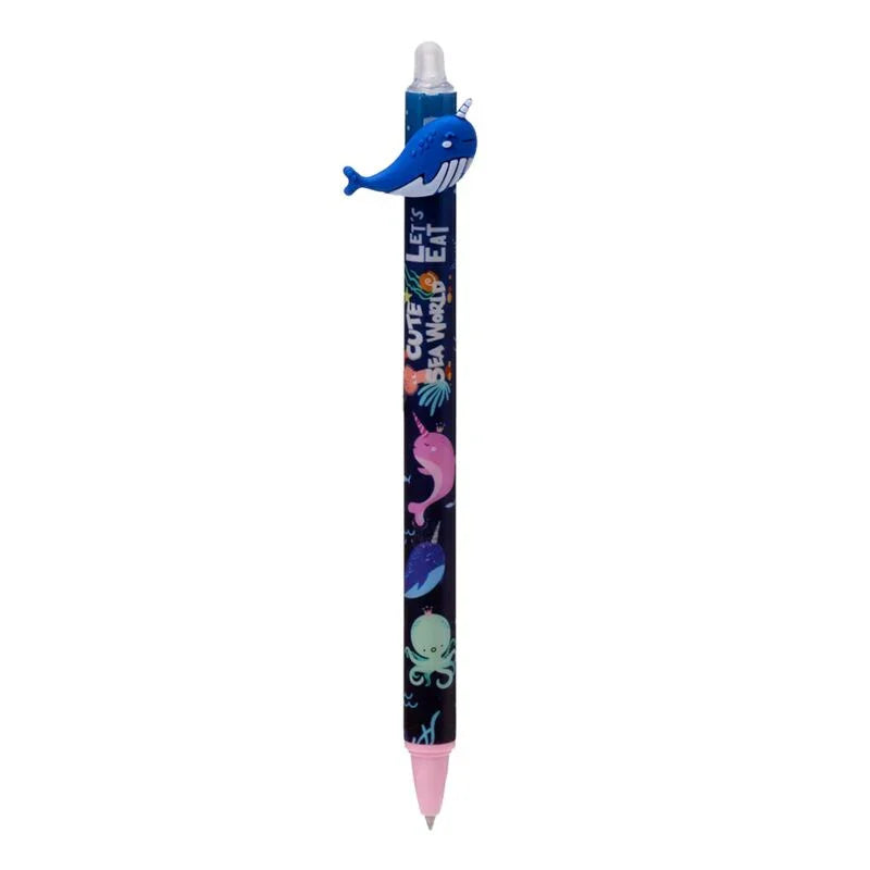 Puckator® Erasable Pen with Topper - Sea Animals - OduStore